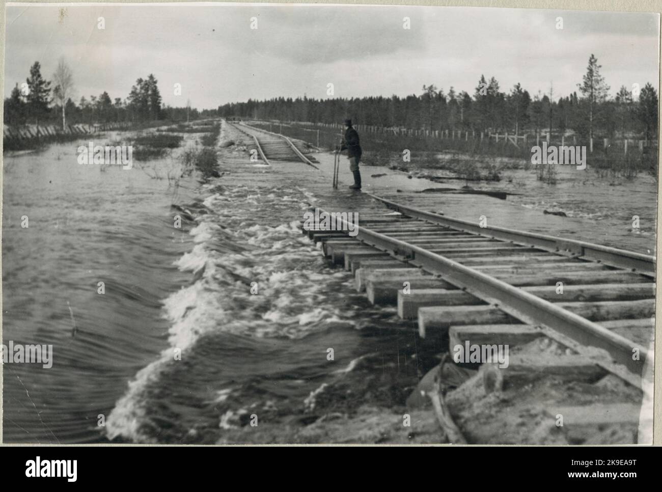 Flooded railway hi-res stock photography and images - Alamy