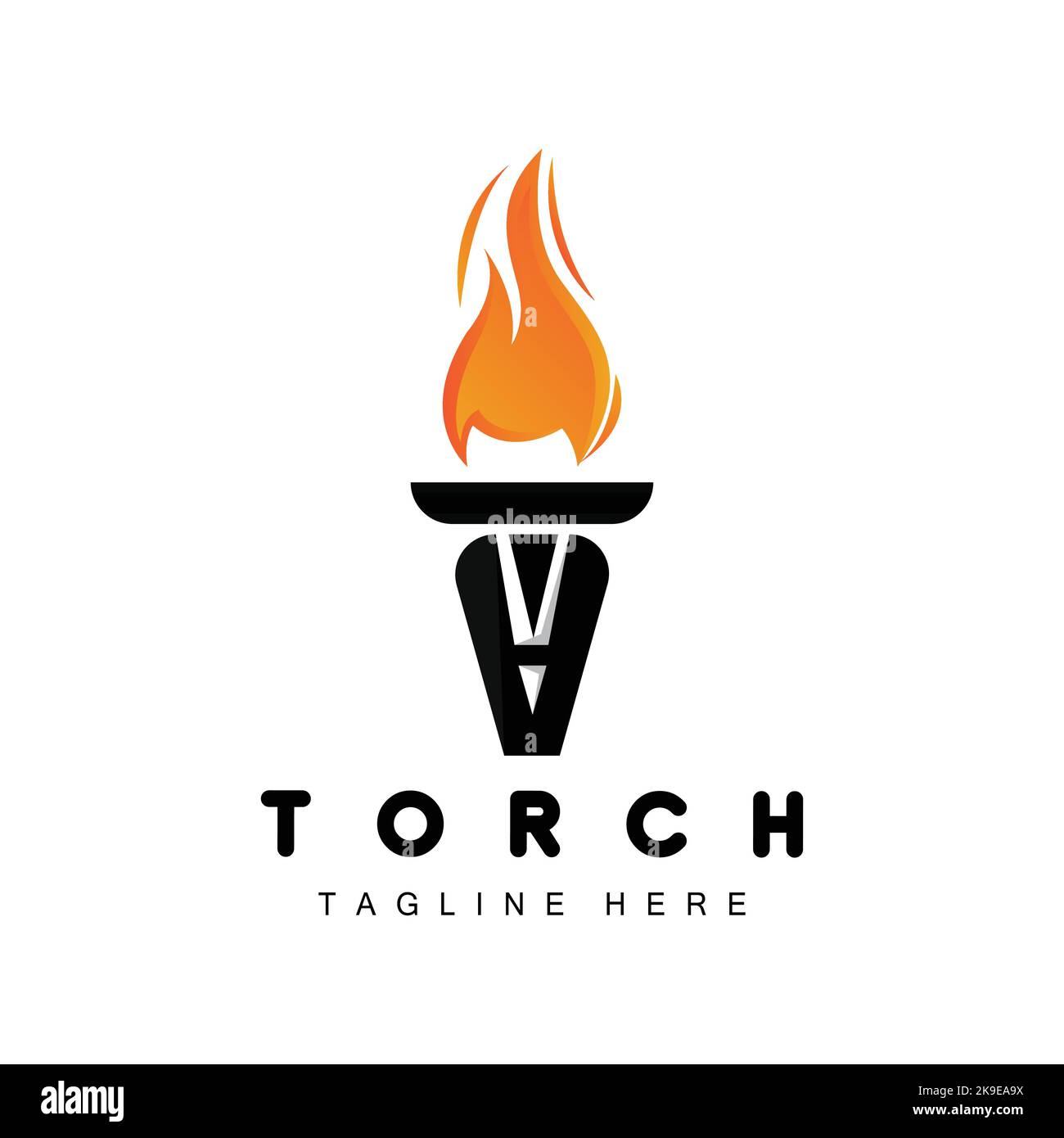 Colorful fire flame and shield hi-res stock photography and images - Alamy