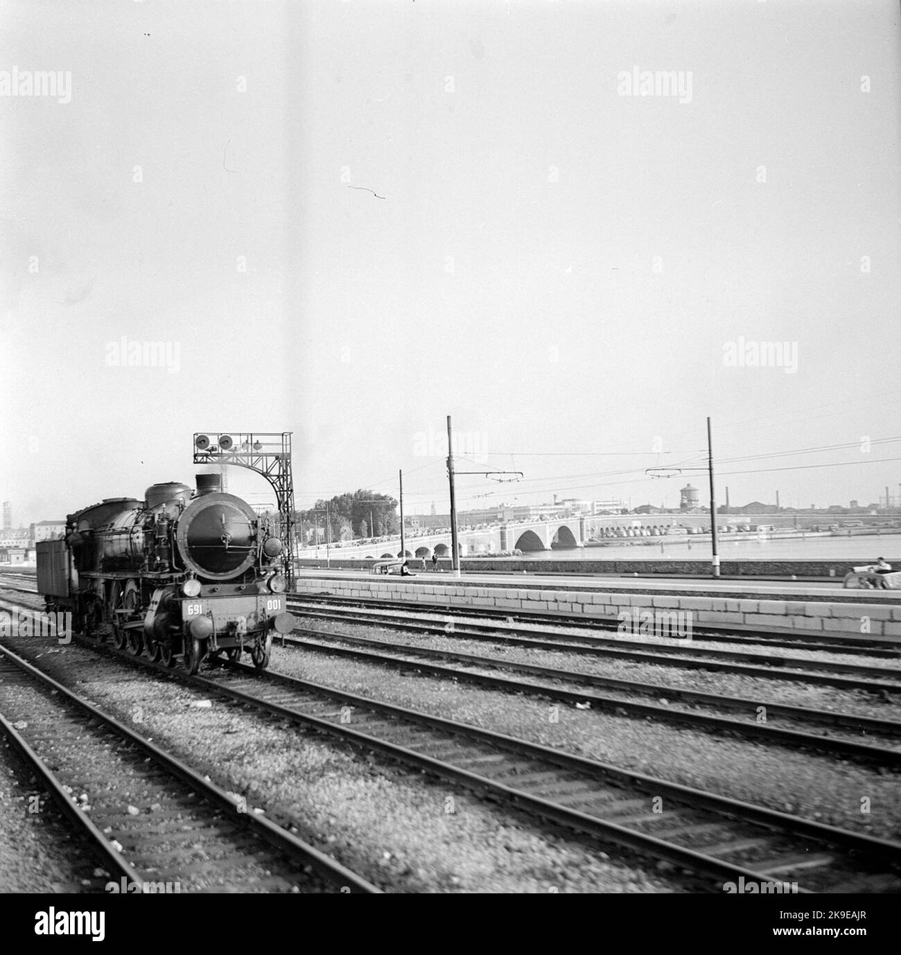 Italian State Railway, FS 691 001 Stock Photo - Alamy