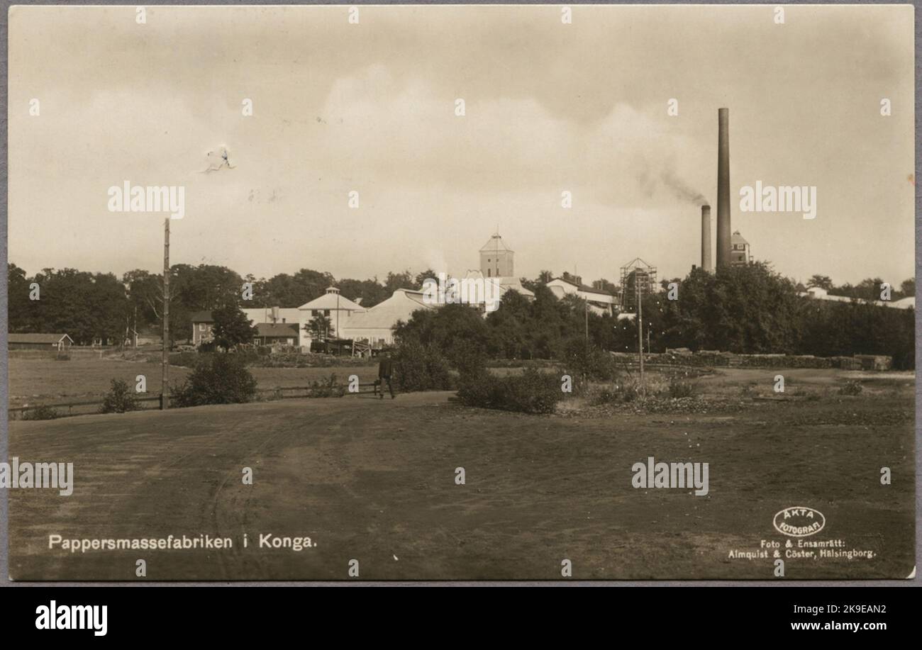 Paper mass factory in Konga Stock Photo - Alamy