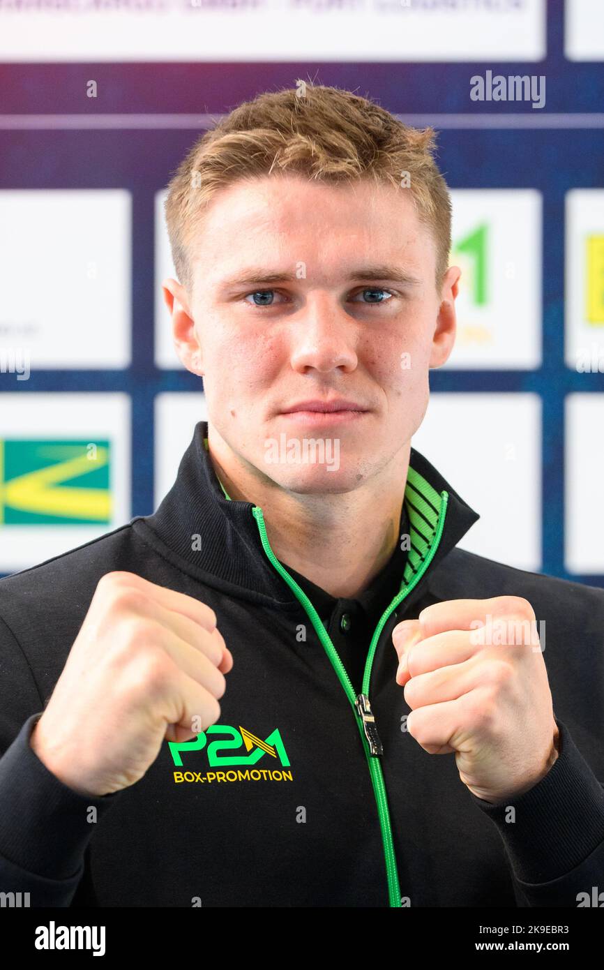Hamburg, Germany. 25th Oct, 2022. Simon Zachenhuber, boxer. The new ...