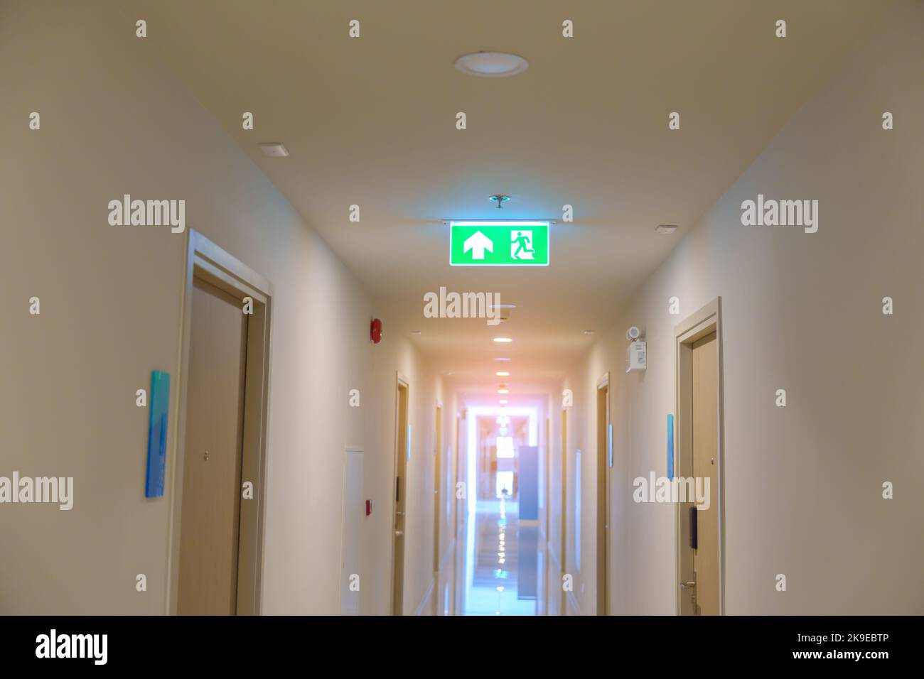 Emergency Exit Sign Wall Mounted at Kathleen Swenson blog