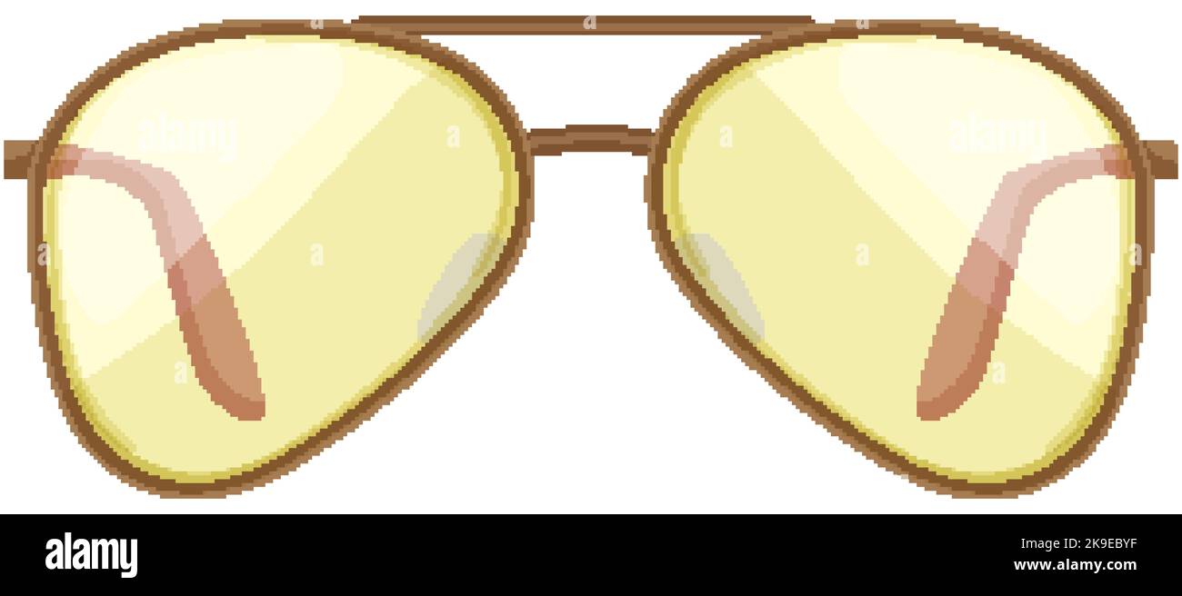 Modern Computer Glasses Cartoon Vector Illustration Stock Vector Image And Art Alamy