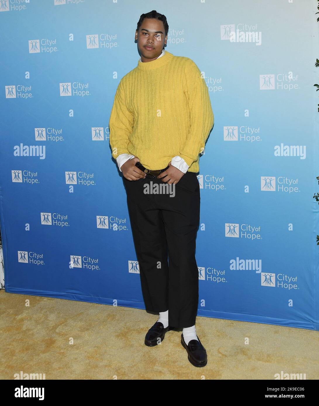 Los Angeles, USA. 27th Oct, 2022. Sekou arrives at the City of Hope's ...