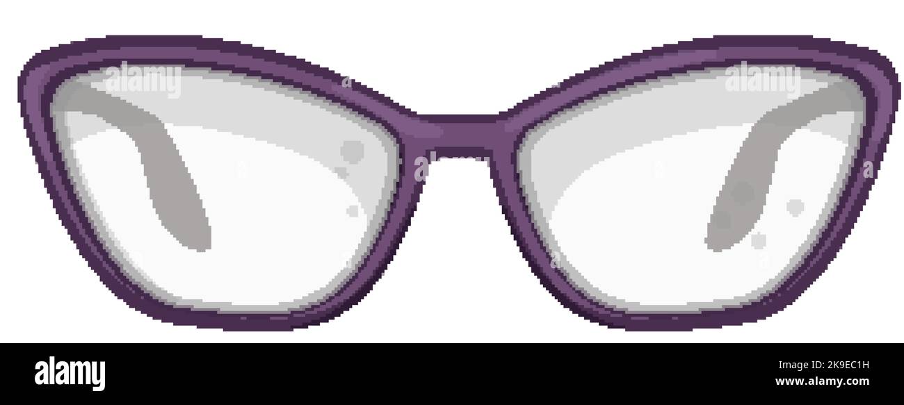 technology computer glasses cartoon vector illustration Stock Vector ...
