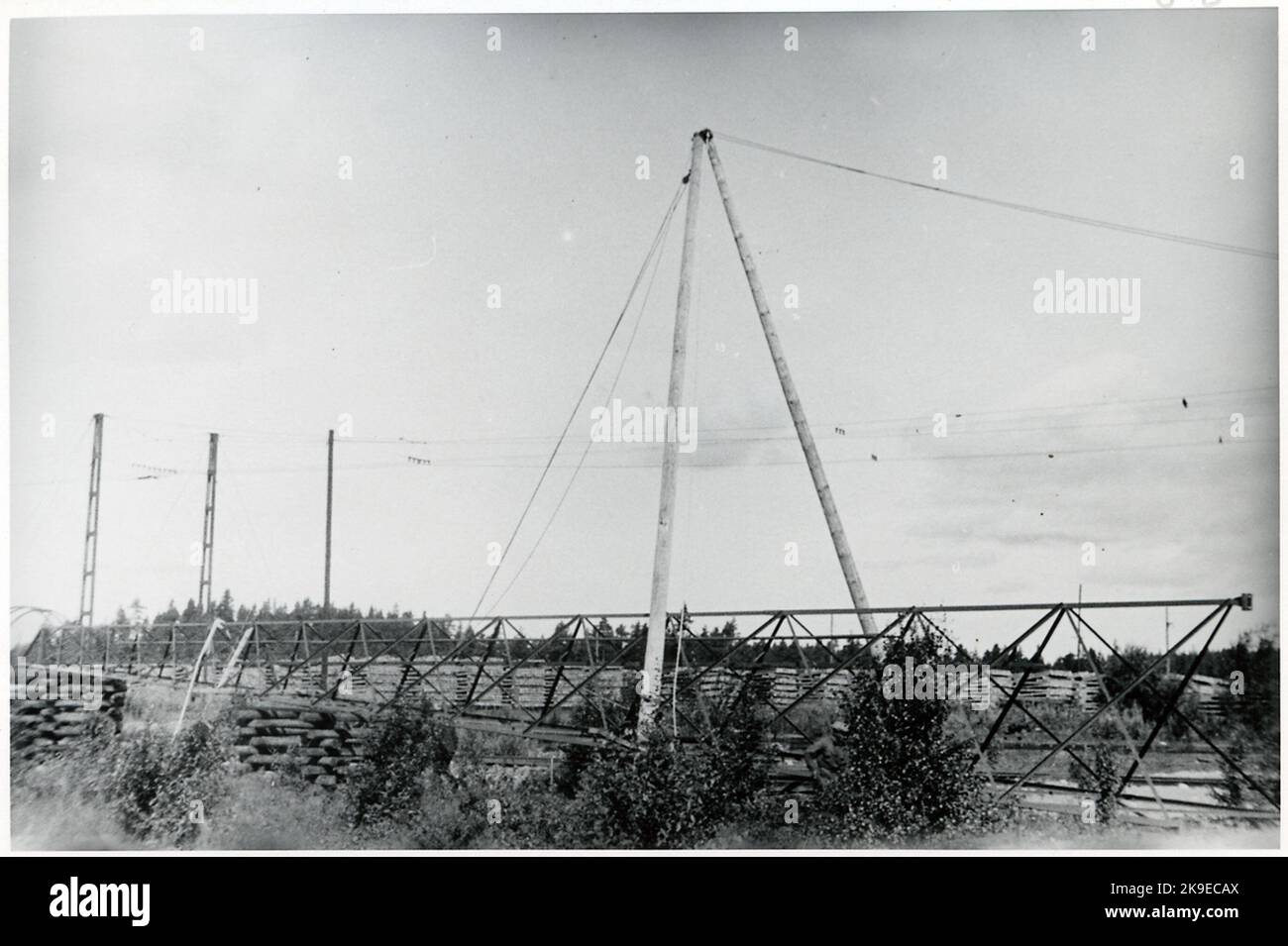 Construction for electrical installation. Bound electrification Stock ...