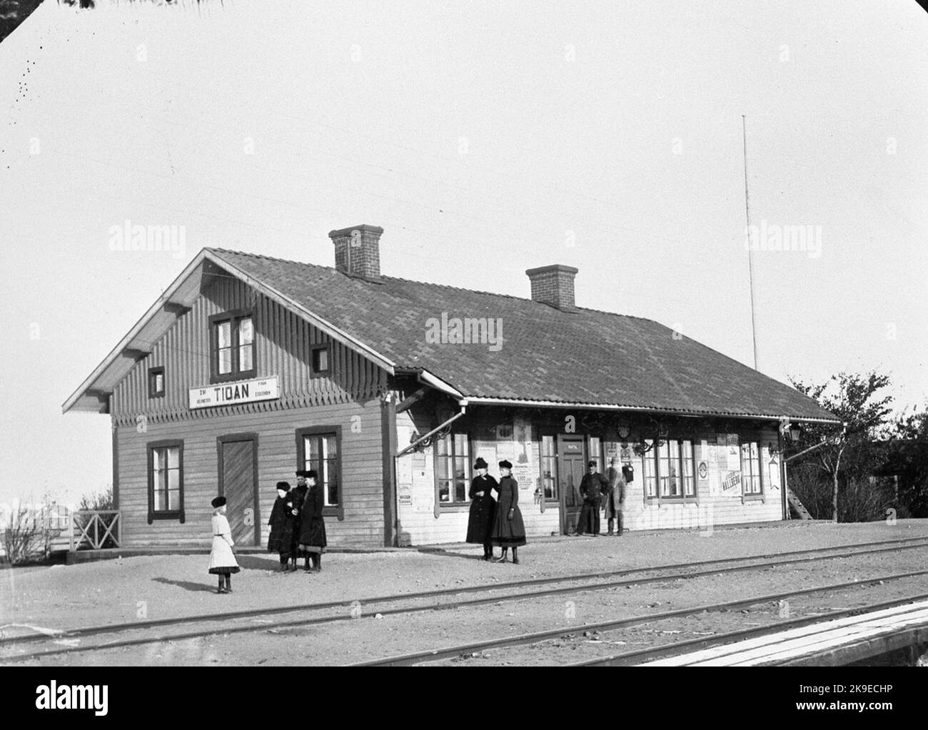 Station was put into operation in 1875 Stock Photo - Alamy