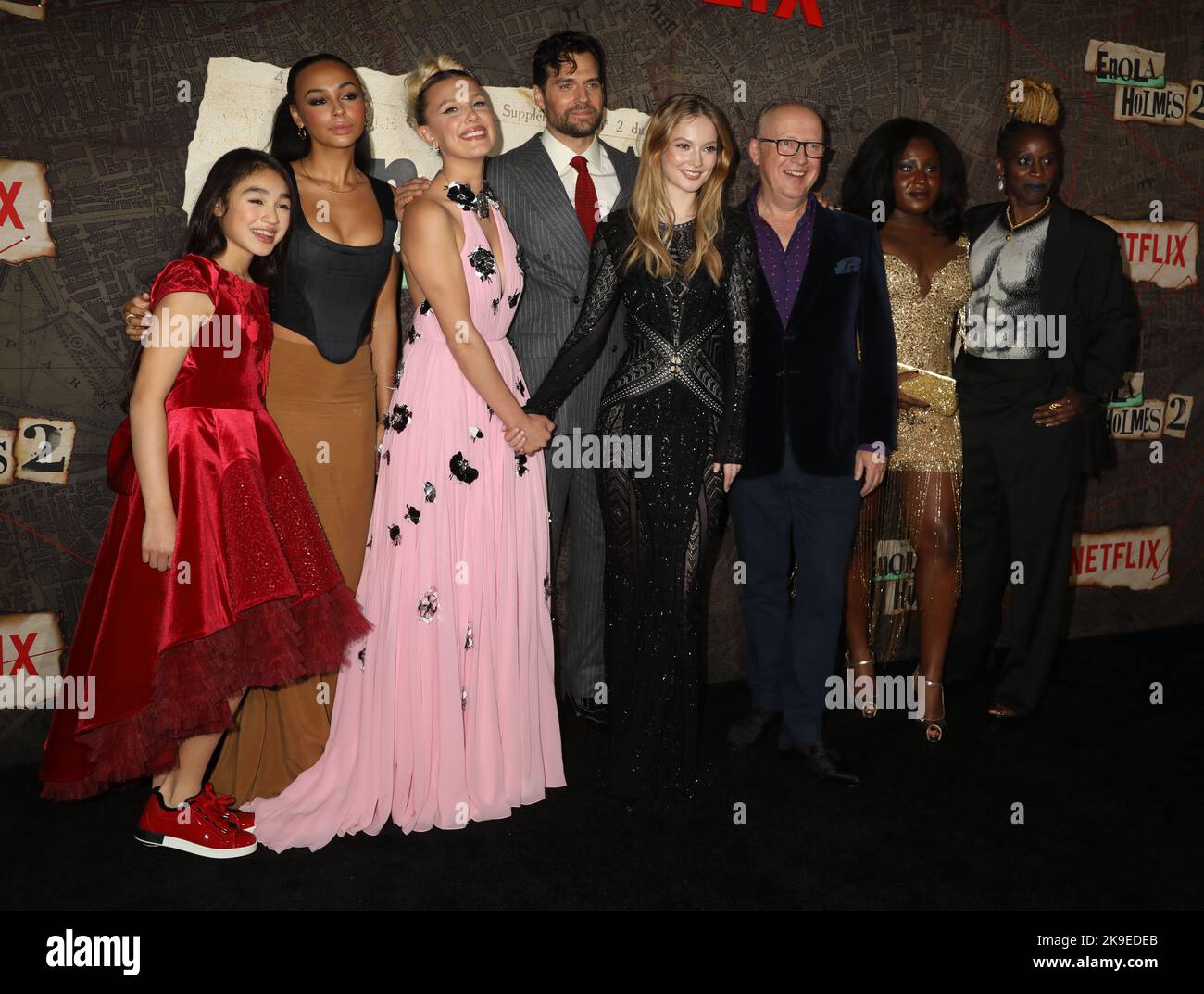 October 27, 2022, New York City, New York, USA: Actors SERRANA SU-LING ...