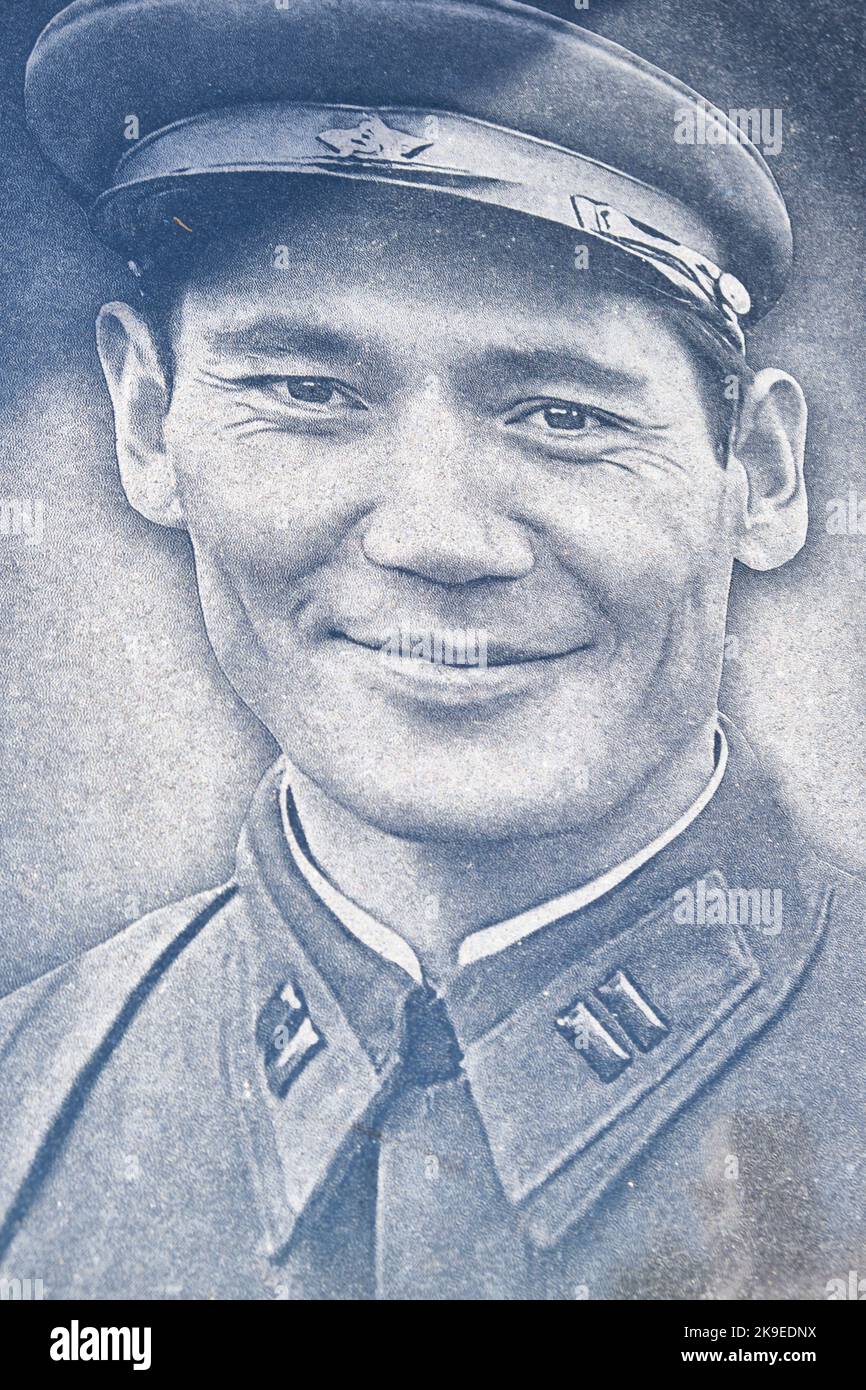 An example of one of the fallen men, etched in black granite on the ...