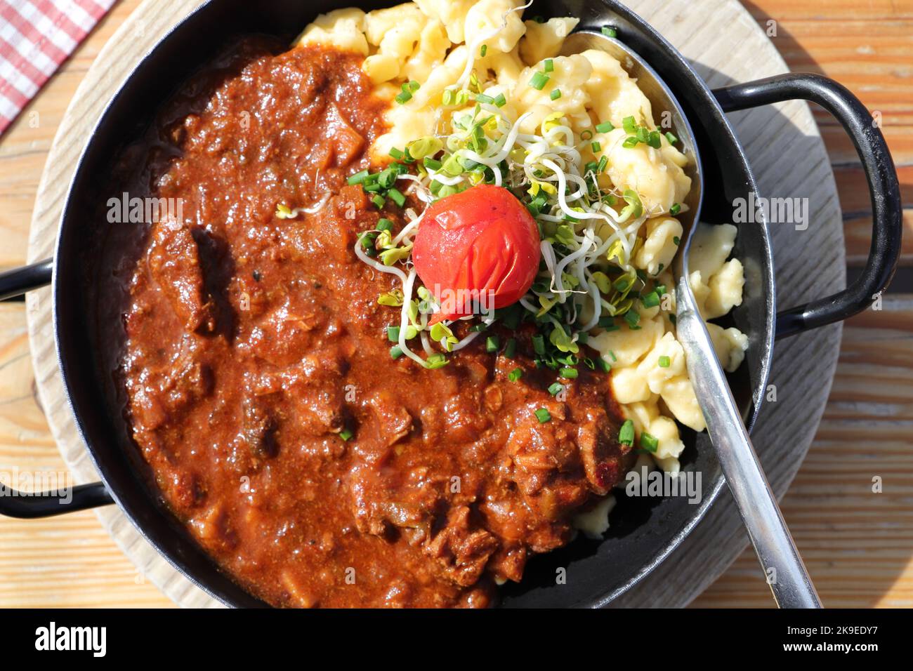 Spicy spaetzle hi-res stock photography and images - Alamy