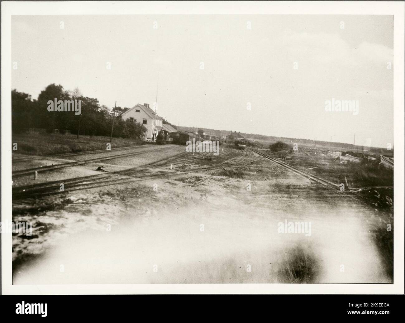 Gimo station area Stock Photo - Alamy