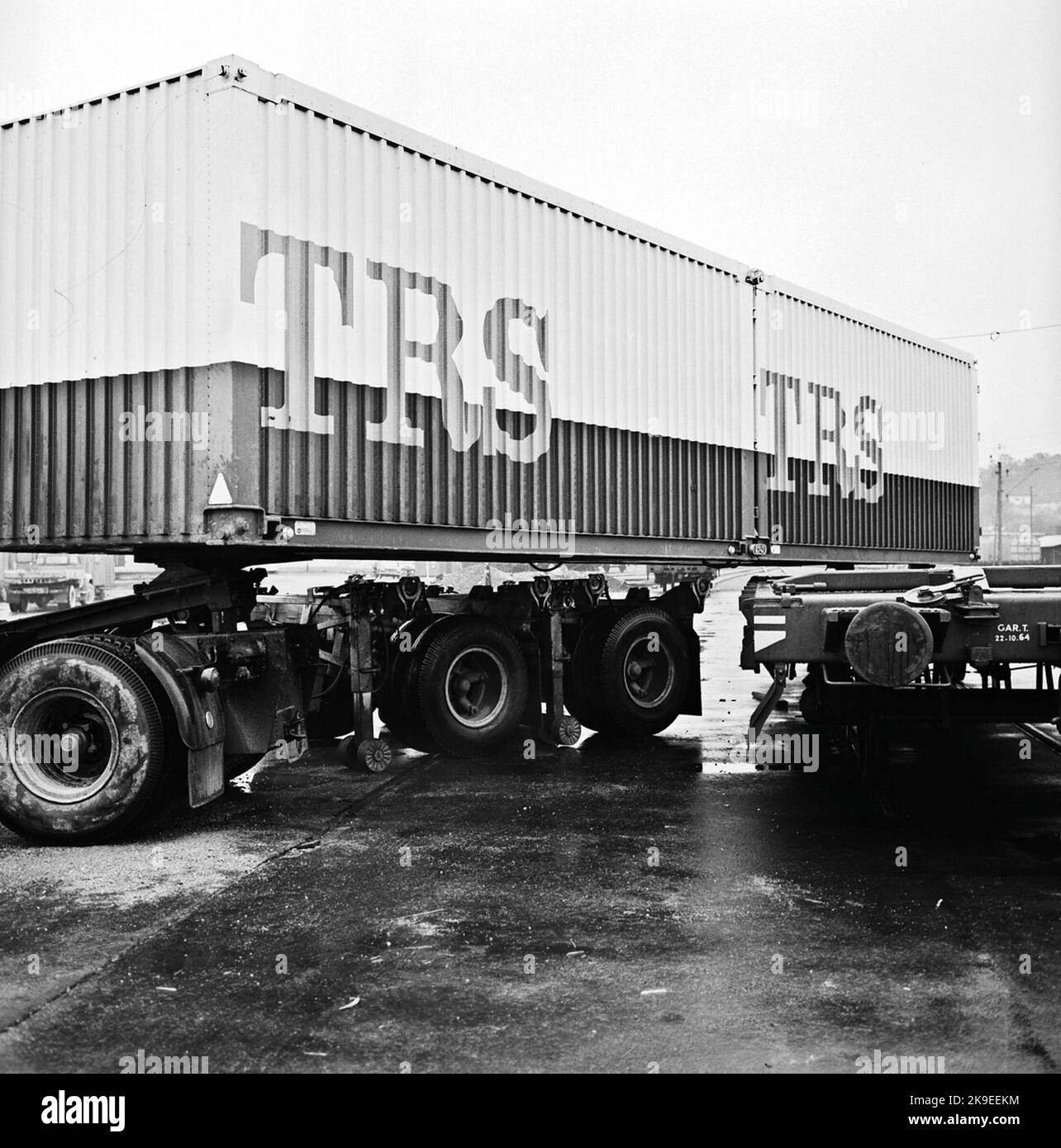 Swedish truck AB (SLAB) "Twins 20". SJ ORE 91023 Stock Photo - Alamy
