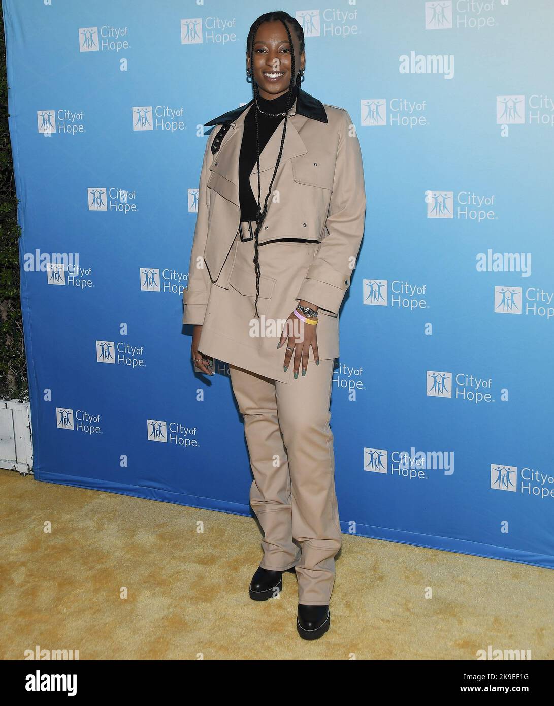 Los Angeles, USA. 27th Oct, 2022. Ebony Naomi Oshunrinde aka WondaGurl ...