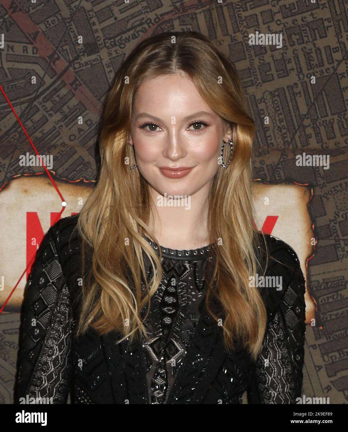 October 27, 2022, New York City, New York, USA: Actor HANNAH DODD ...