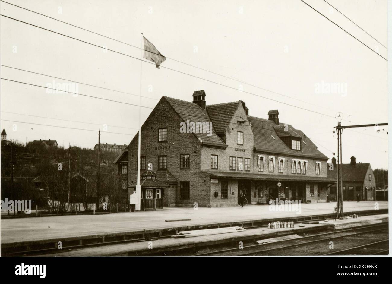 Kiruna Central Station Stock Photo - Alamy