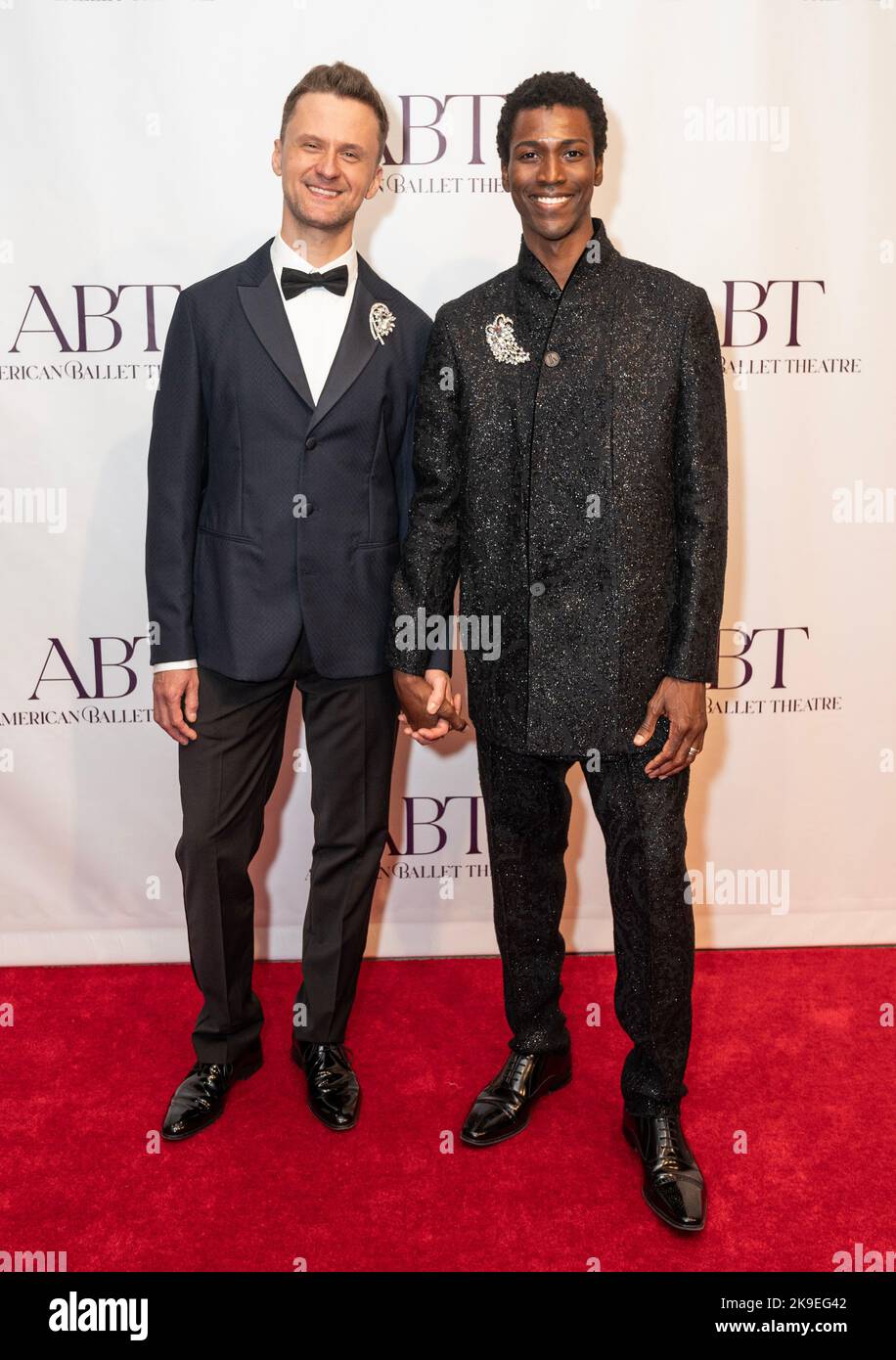 Calvin Royal III and Jacek Mysinski attend the American Ballet Theatre ...