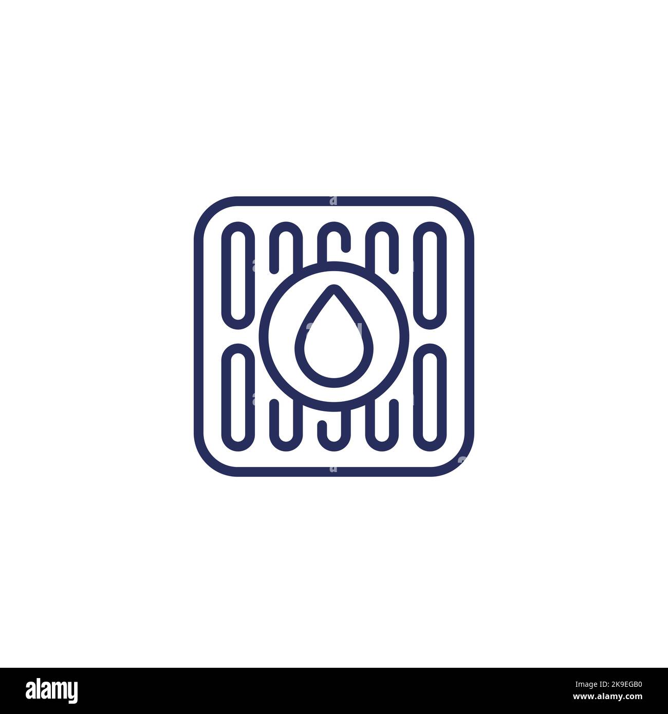 Plumbing filter icon outline Stock Vector Images - Alamy