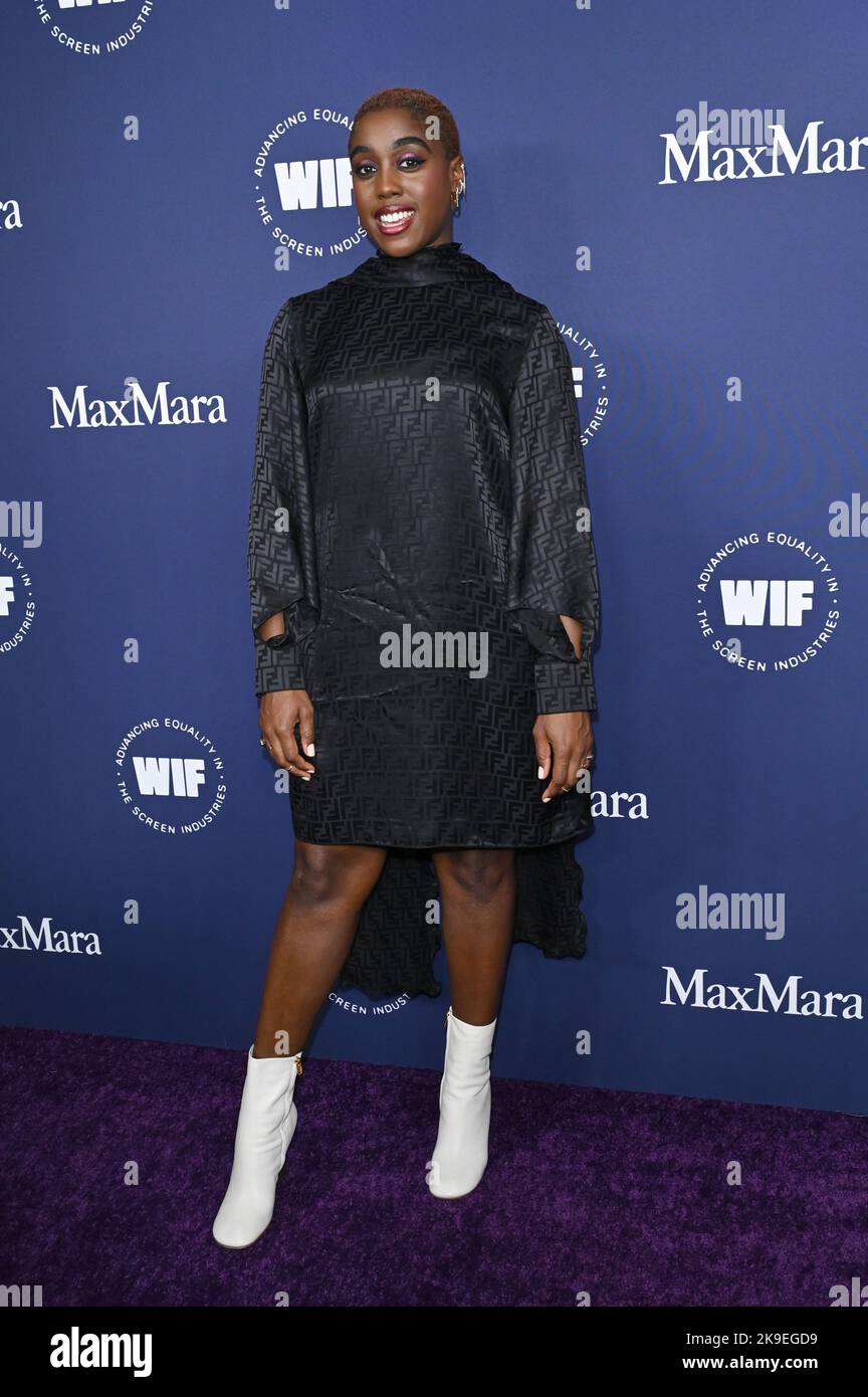 Los Angeles, USA. 27th Oct, 2022. Lashana Lynch at the 2022 Women In ...