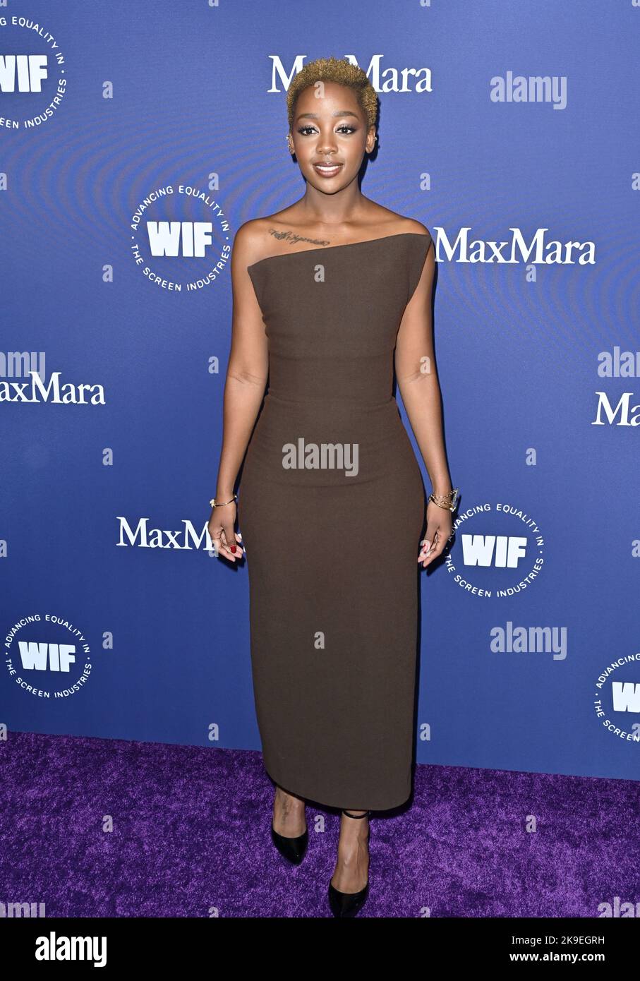 Women in film honors hi-res stock photography and images - Alamy