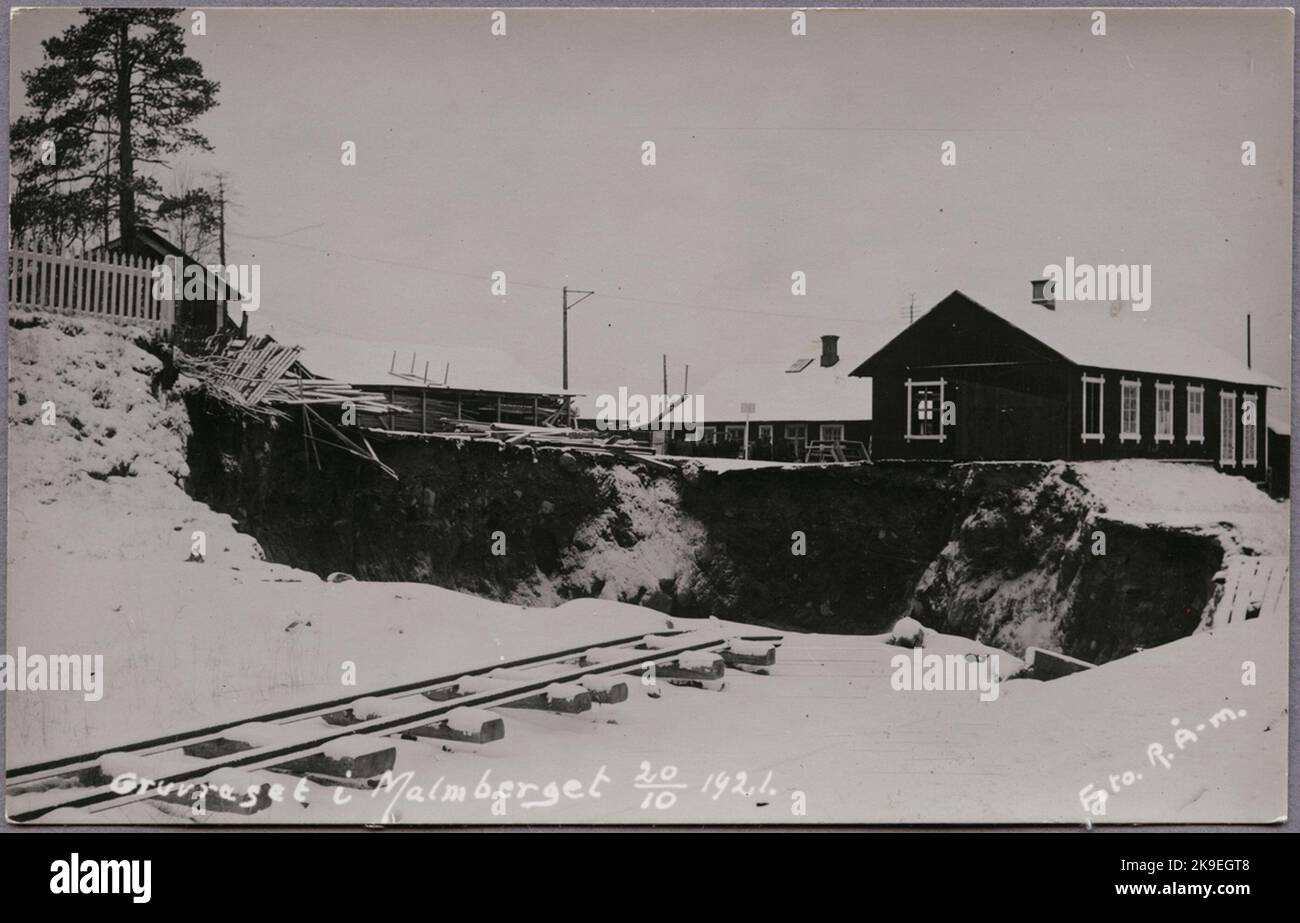 Mining in Malmberget Stock Photo - Alamy