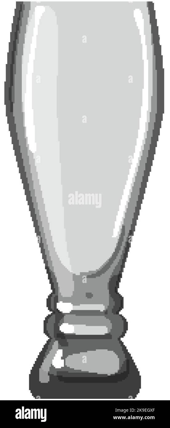 lager beer glass cartoon vector illustration Stock Vector Image & Art ...