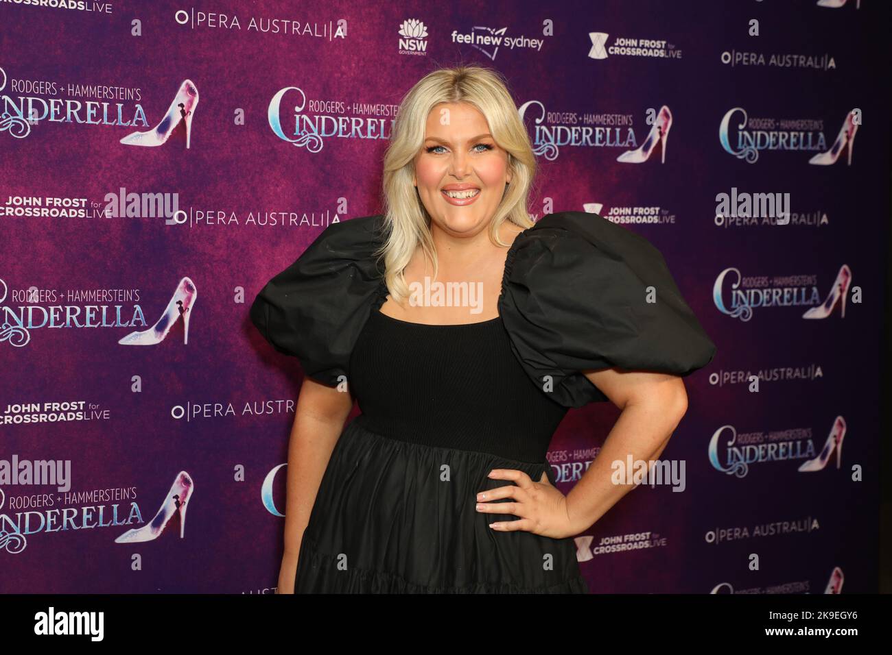Sydney, Australia. 27th October 2022. Ellen Malone arrives on the red carpet for Rodgers ...