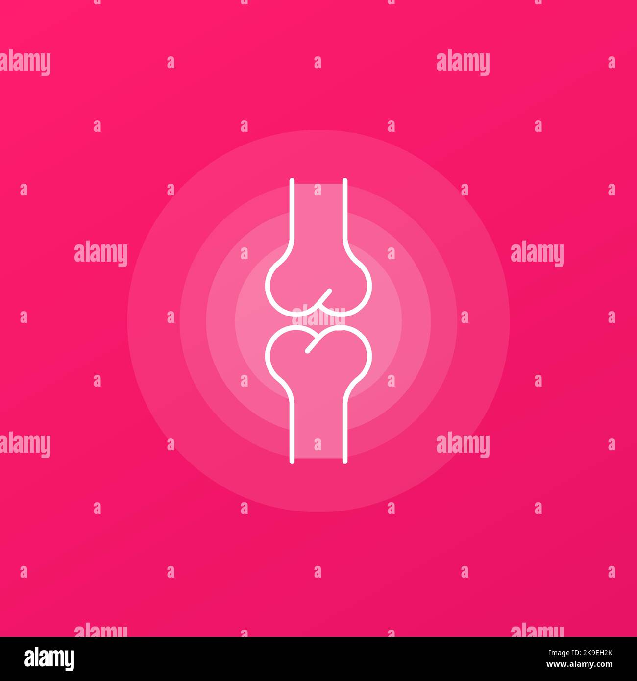 joint pain or arthritis icon, vector Stock Vector Image & Art - Alamy
