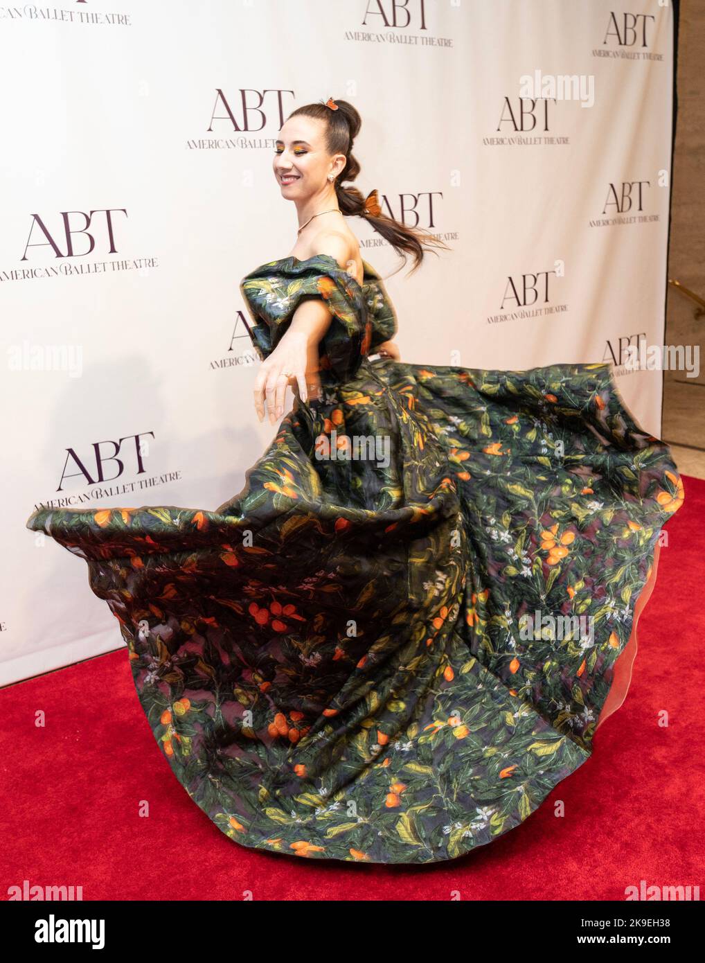 New York, USA. 27th Oct, 2022. Isabella Boylston attends the American Ballet Theatre Fall Gala ...