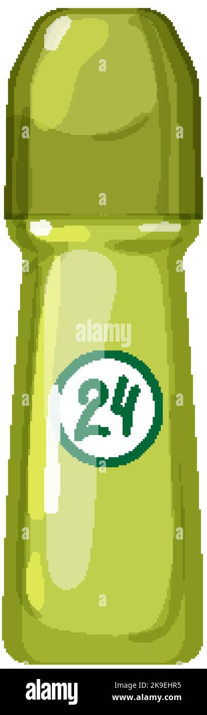Girl Deodorant Women Cartoon Vector Illustration Stock Vector Image