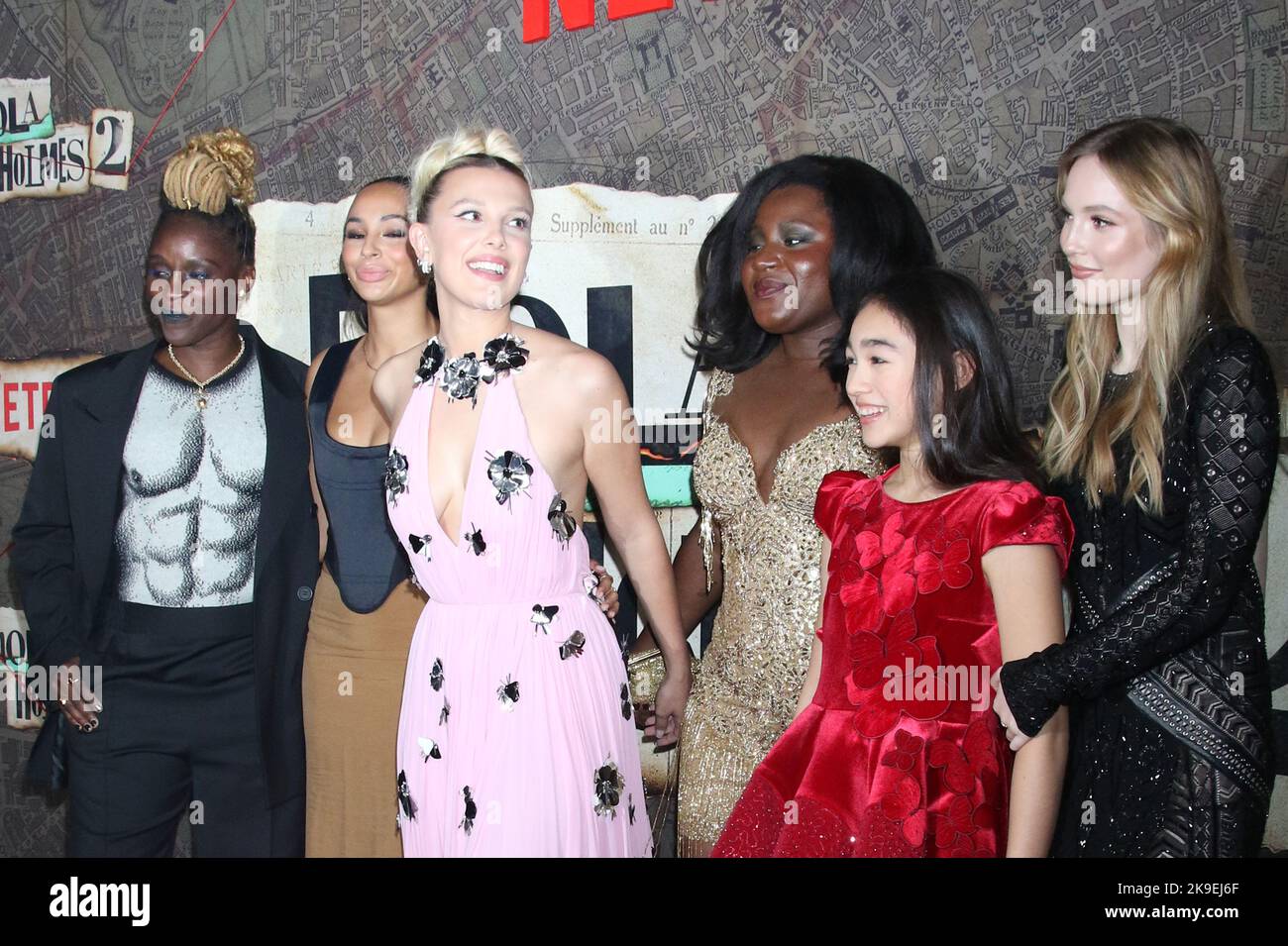 New York, NY, USA. 27th Oct, 2022. Sharon Duncan-Brewster, Abbie Hern ...