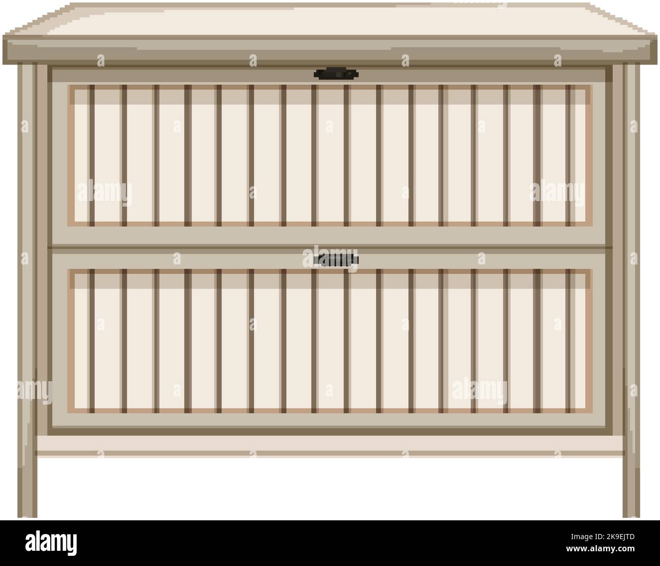 Metal filling cabinet Cut Out Stock Images & Pictures - Alamy