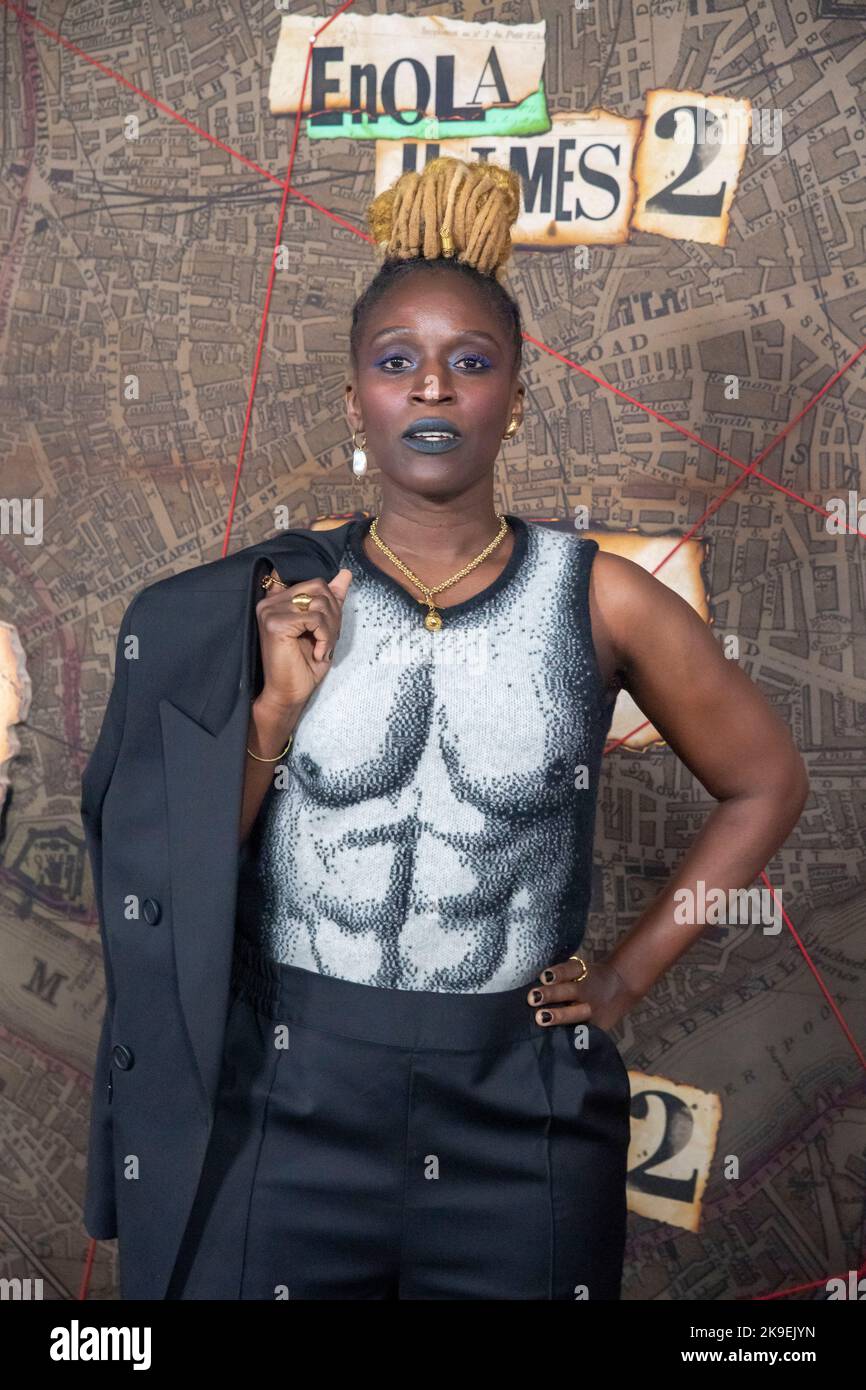 New York, USA . 27th Oct, 2022. NEW YORK, NEW YORK - OCTOBER 27: Sharon Duncan-Brewster attends ...