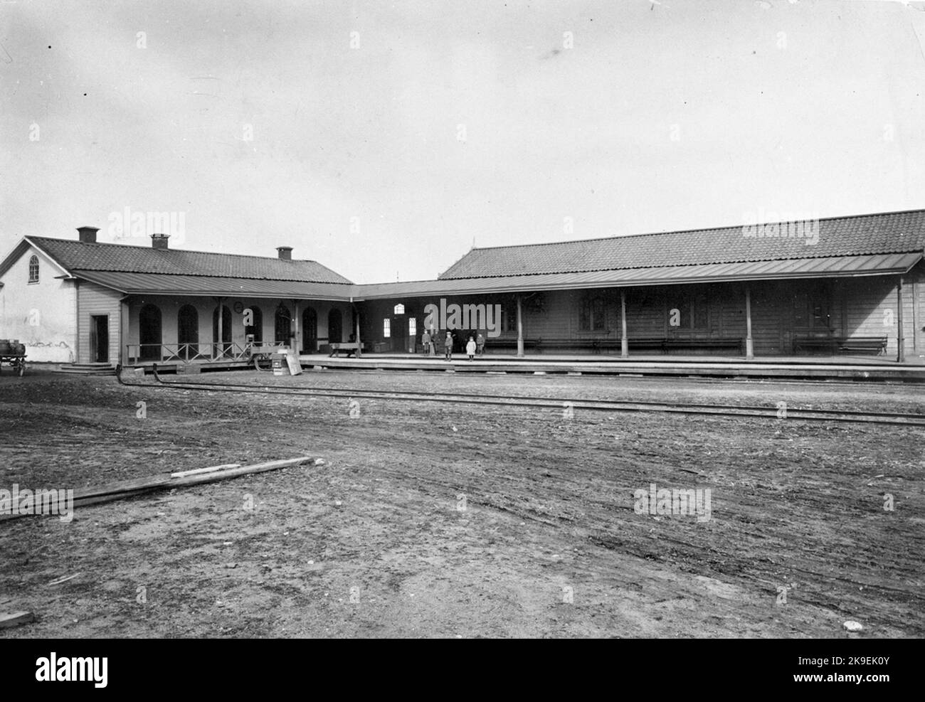 Old station house Stock Photo - Alamy