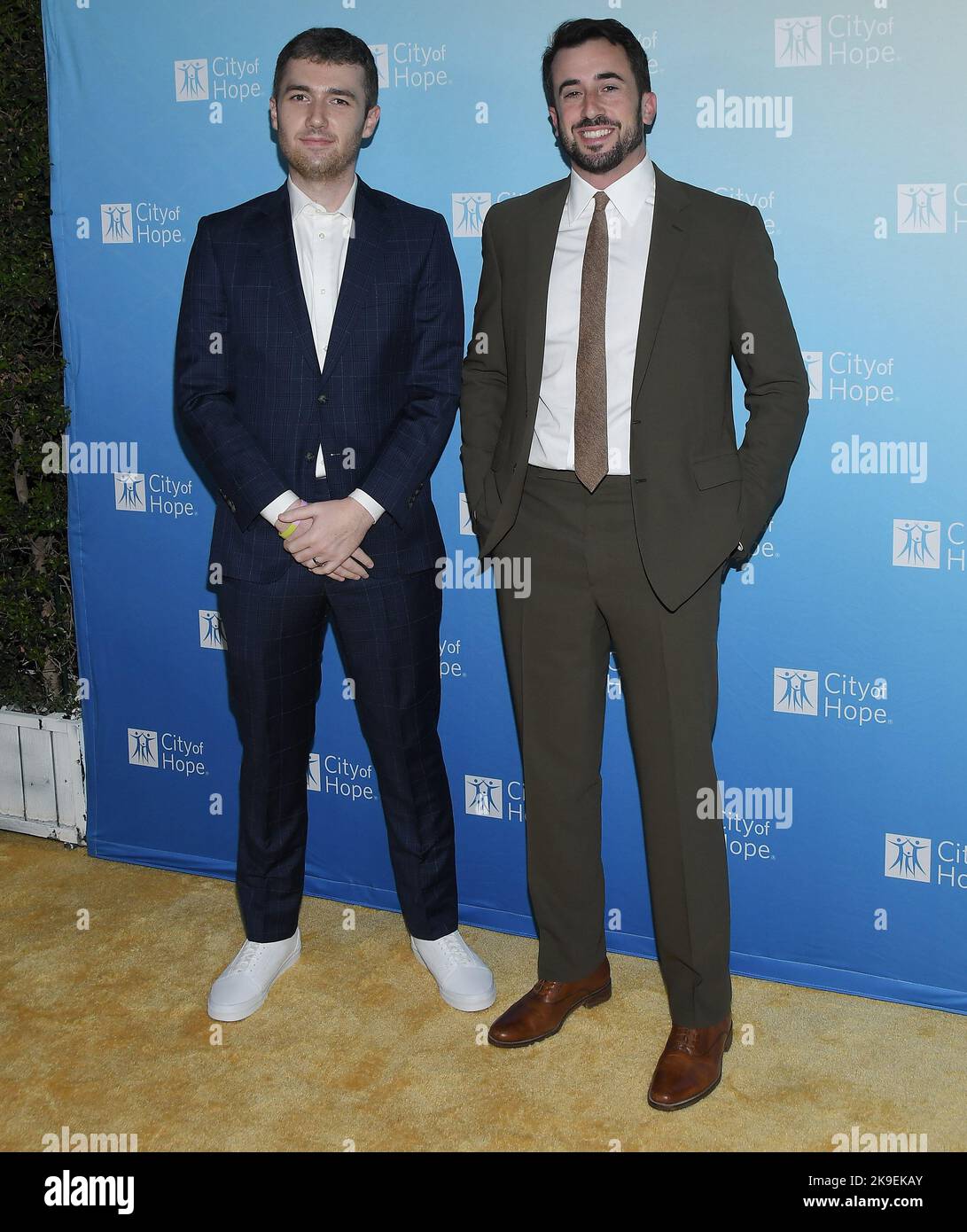 Los Angeles, USA. 27th Oct, 2022. (L-R) Tyler Arnold and Ben Adelson at ...