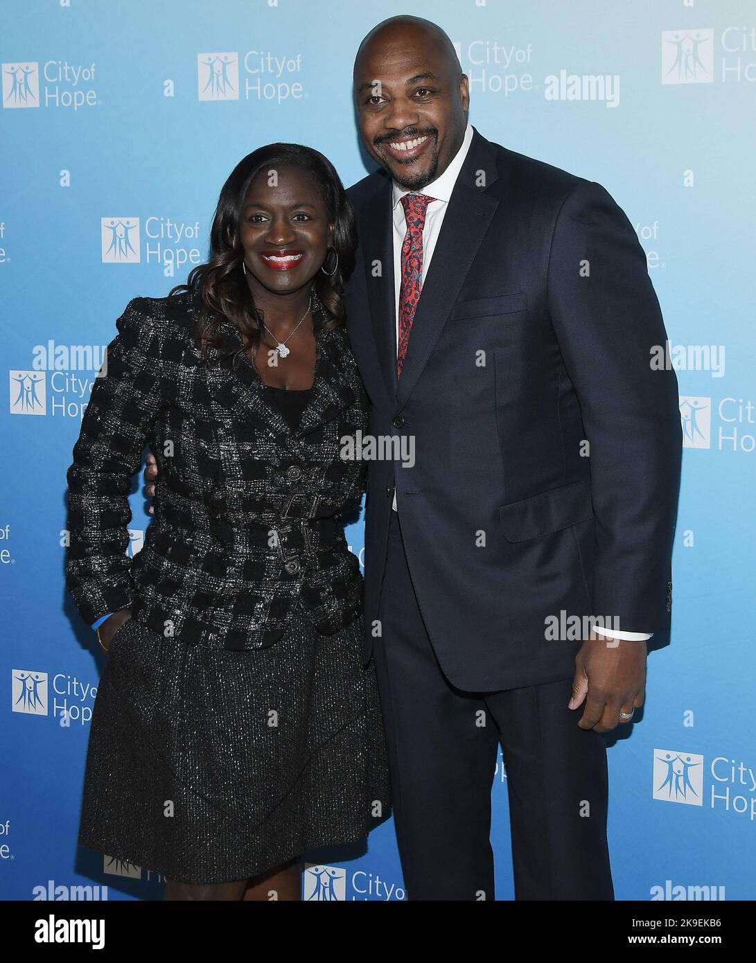 (L-R) Richelle Parham and Eric Hutcherson at the City of Hope’s 2022 ...