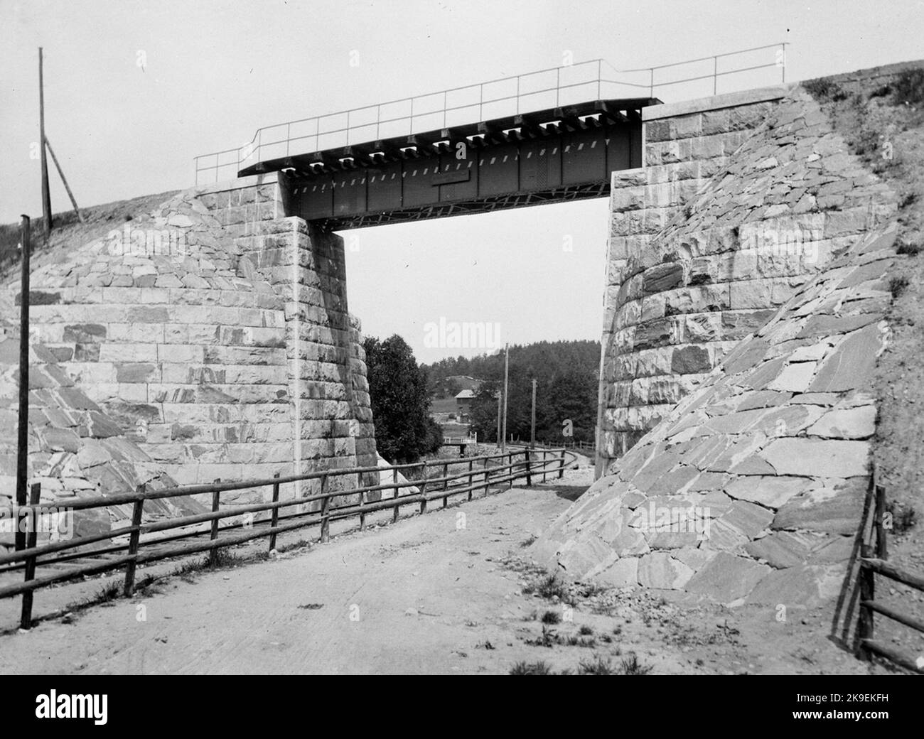 Road and railway sports at Hedvigsborg. Kinds Härads Railway, KHDJ, and ...