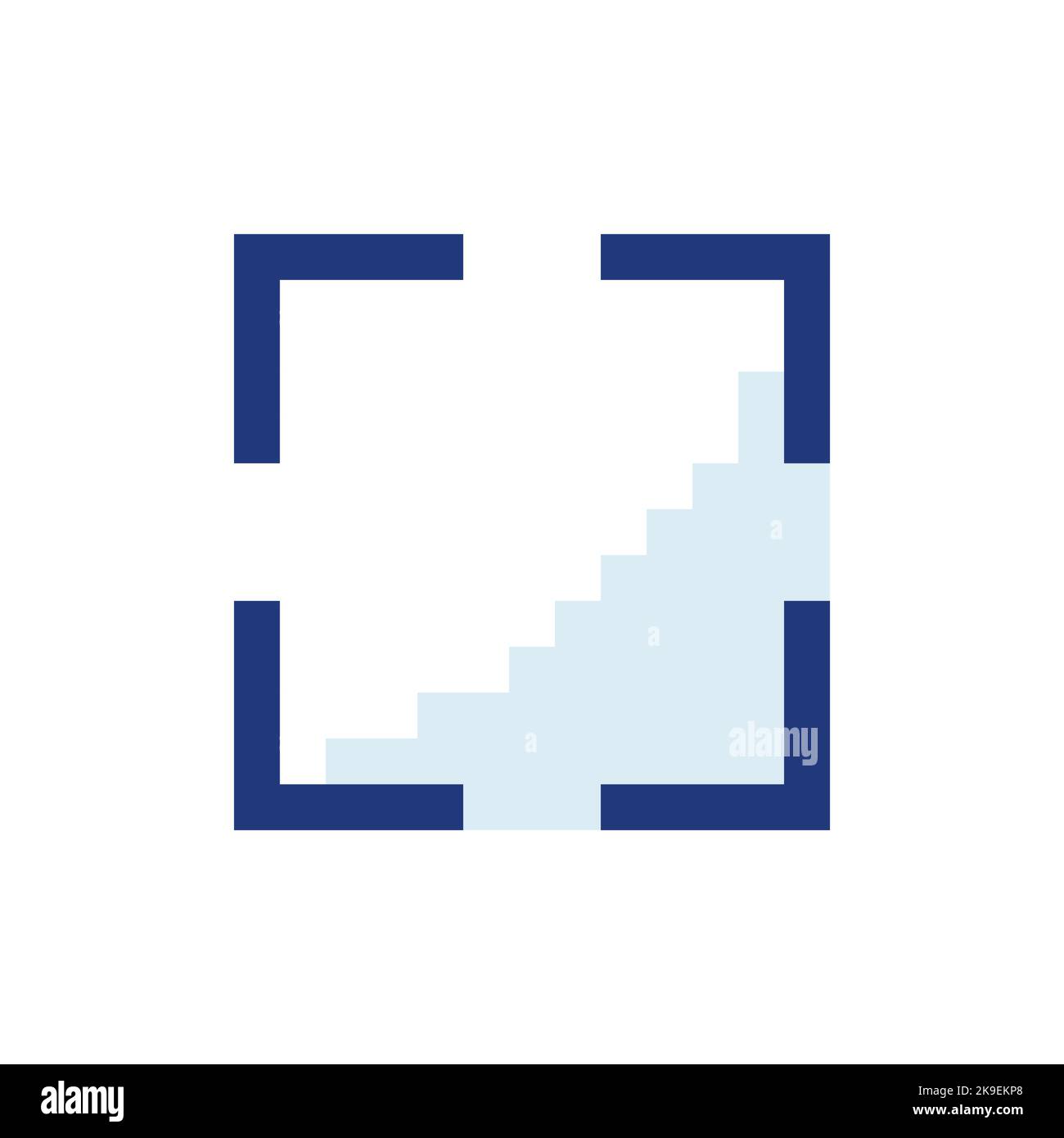 Full screen pixelated RGB color ui icon Stock Vector Image & Art - Alamy