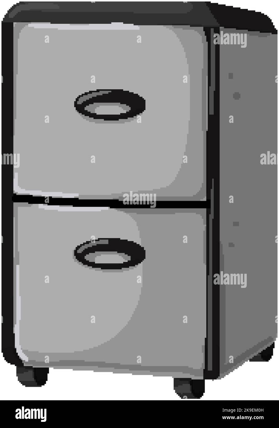 information file cabinet cartoon vector illustration Stock Vector Image ...