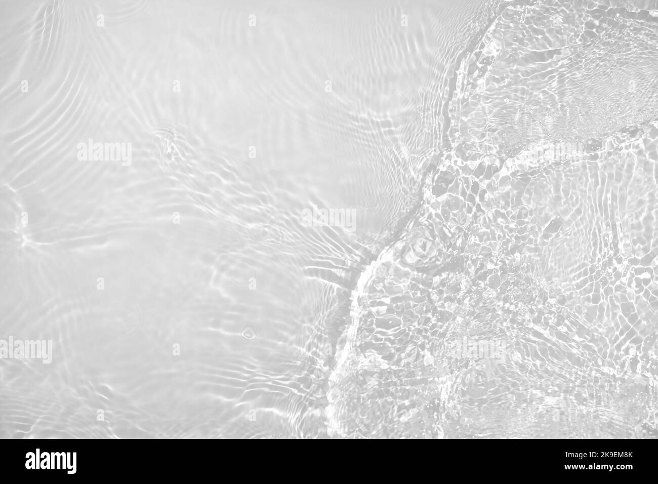 desaturated transparent clear calm water surface texture Stock Photo ...