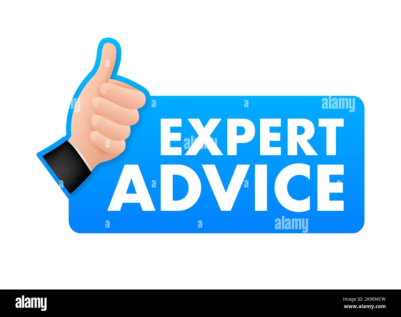 Expert advice icon. Business person presentation. Vector stock ...