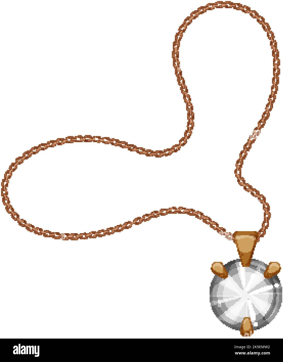 jewel jewelry luxury cartoon vector illustration Stock Vector Image ...