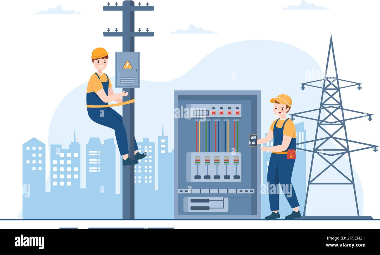 Lighting and Electricity Energy Maintenance Service Panel Cabinet of ...