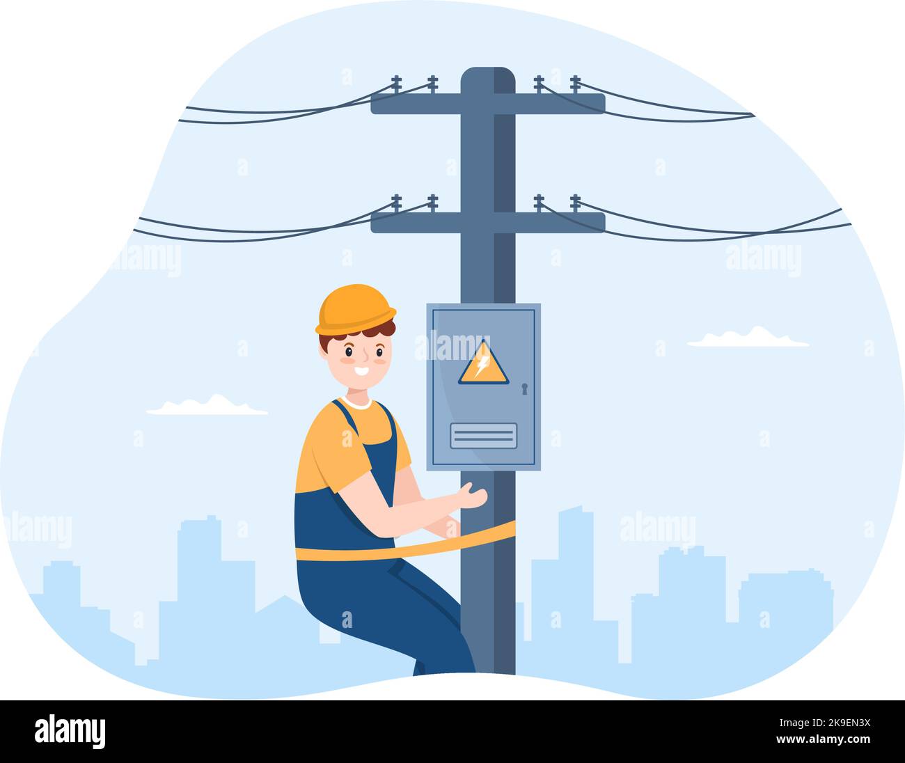 Lighting and Electricity Energy Maintenance Service Panel Cabinet of ...