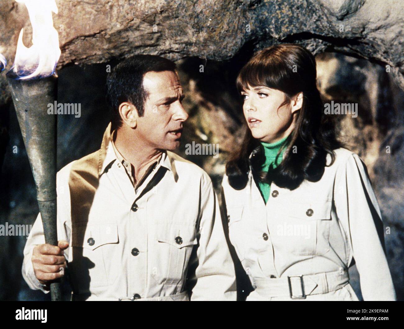 BARBARA FELDON and DON ADAMS in GET SMART (1965), directed by GARY ...