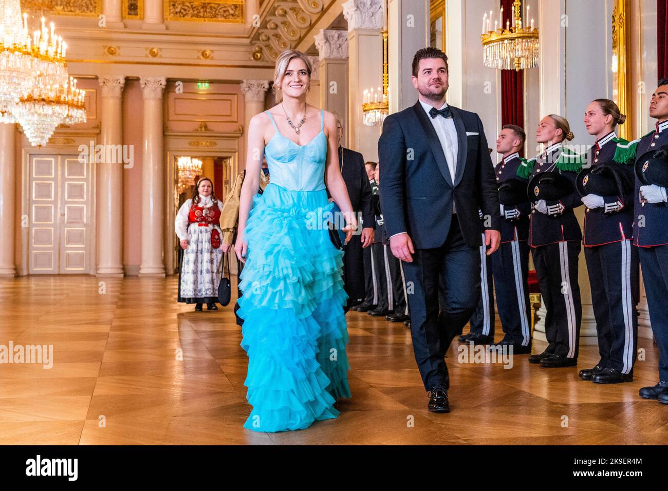 Oslo 20221027.Minister of Justice Emilie Enger Mehl (Centre Party) on ...