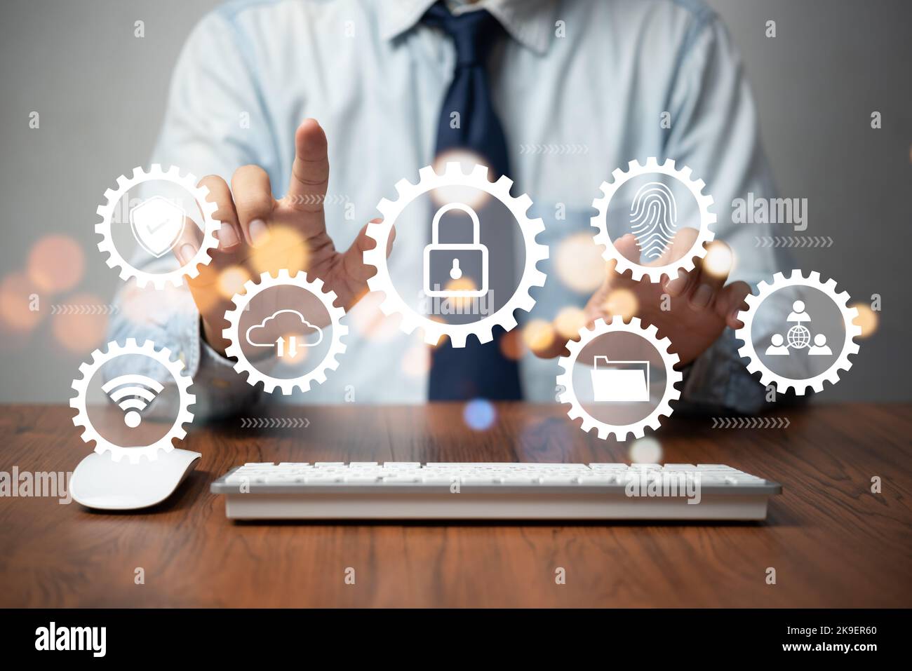 Cybersecurity Access Key Data Password System Information Online