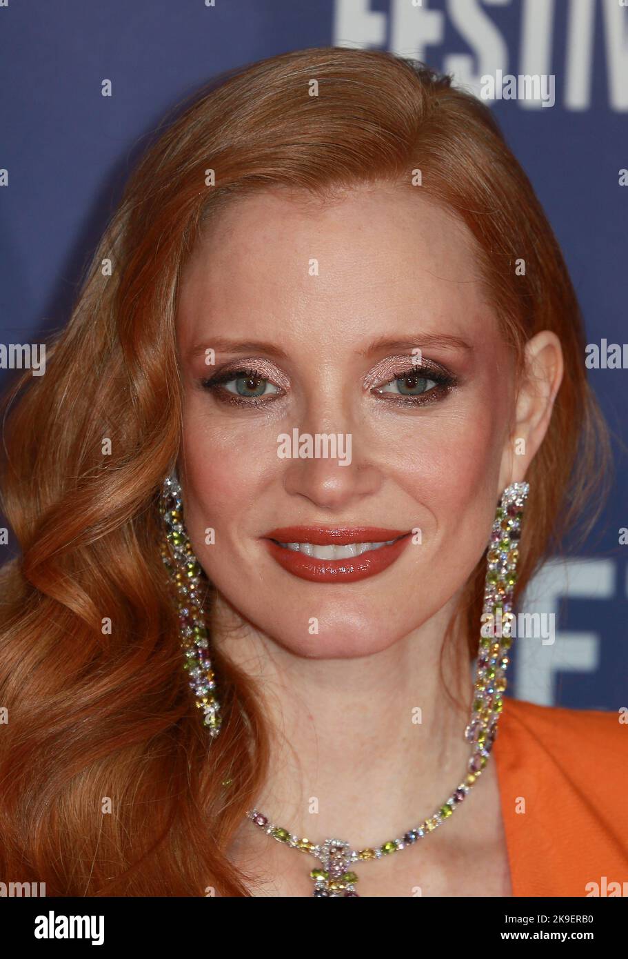 Jessica Chastain attends "The Good Nurse" UK Premiere at the Southbank ...