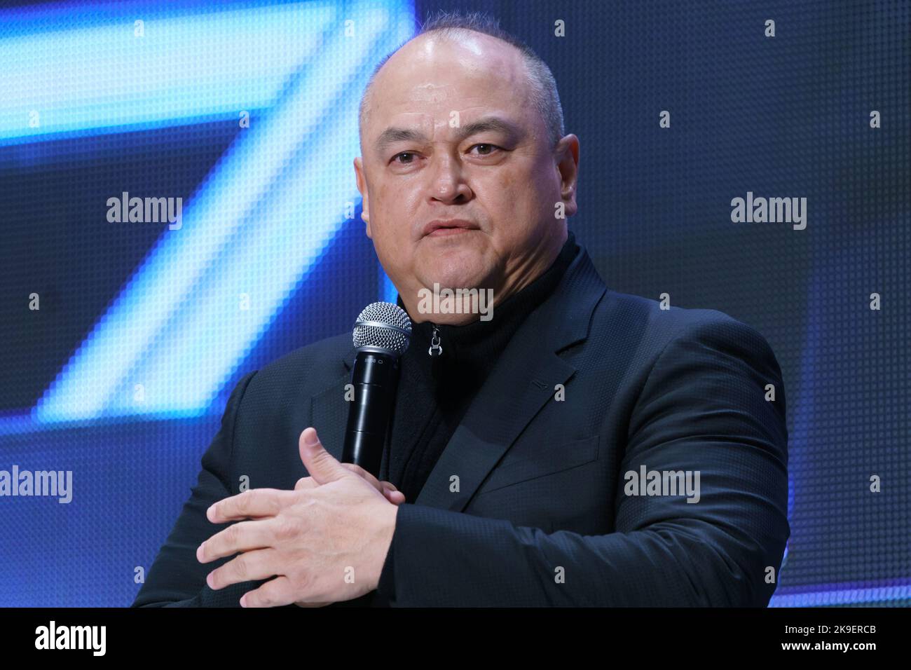 President of Bellator Scott Coker attends a press conference of RIZIN ...