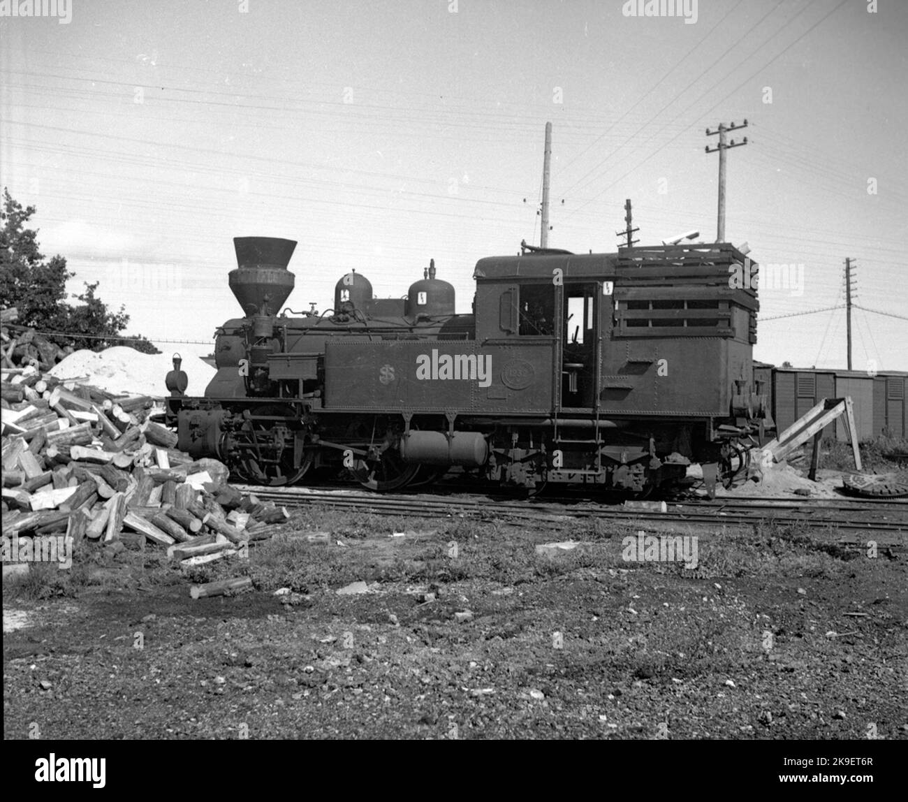 State railways. SJ W 1232 Stock Photo - Alamy