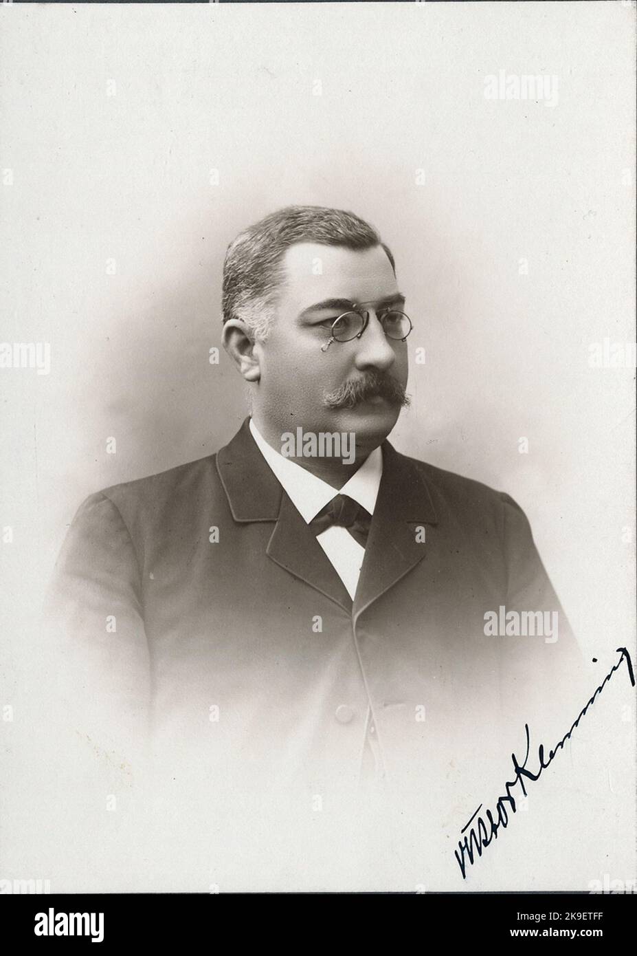 Machine inspector Victor Leonard Klemming Stock Photo - Alamy